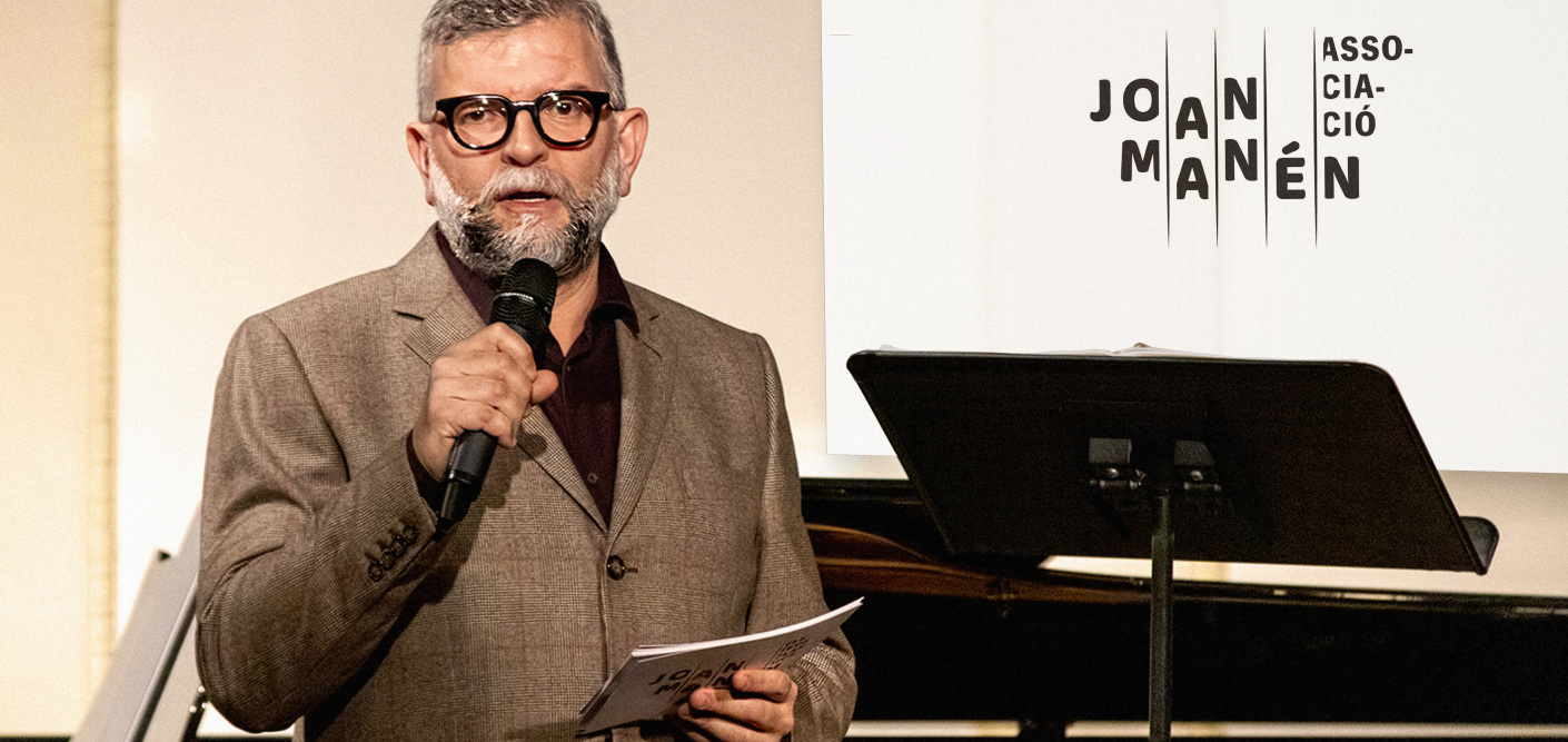 Design of the new logo and applications for the Joan Manén Association ...