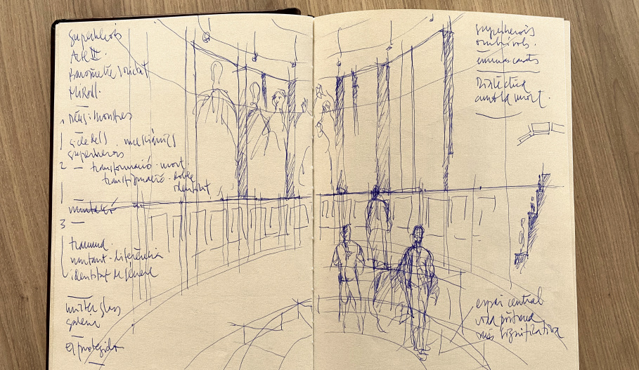 A circular comic strip - 01.01.2023 | Ignasi Cristià, set designer ...