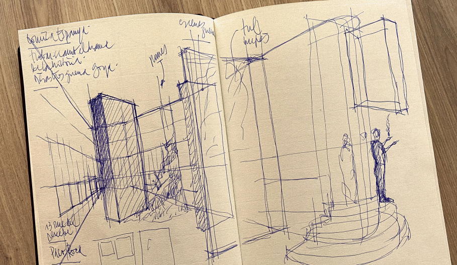 A circular comic strip - 01.01.2023 | Ignasi Cristià, set designer ...